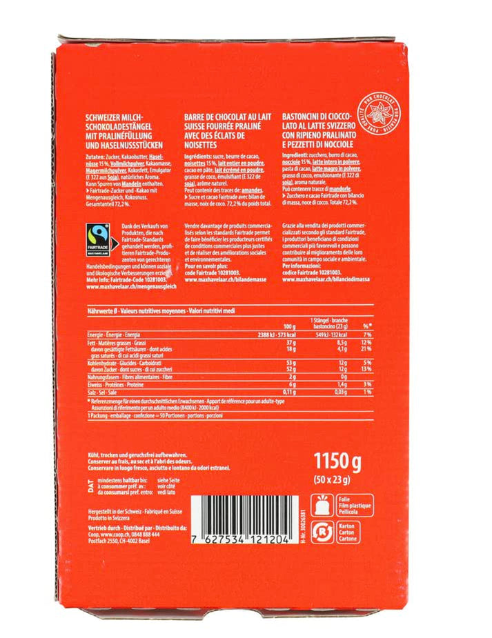 Halba Classic Branches x23g - FAIRTRADE Certified SWISS CHOCOLATE Bran ...