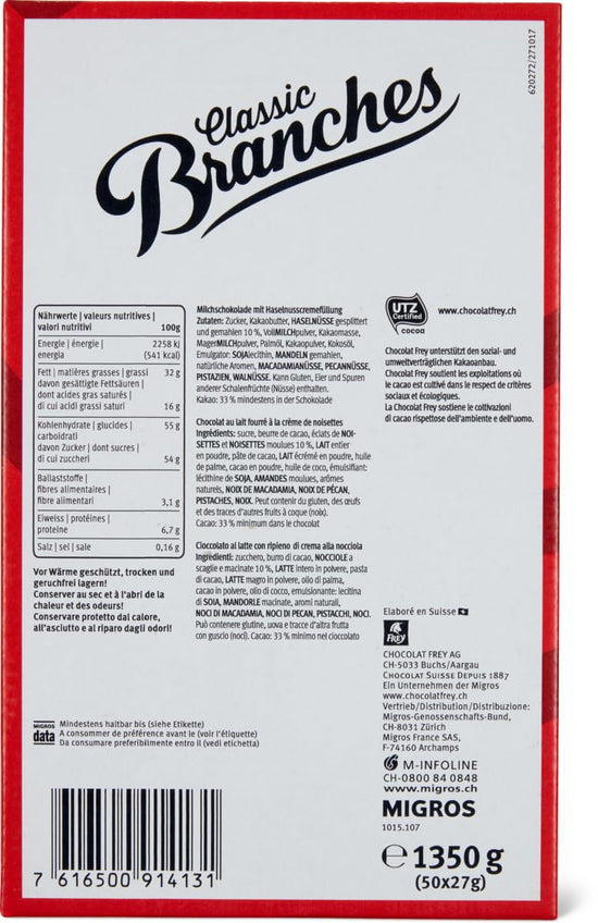 Frey Branches Classic – Swiss-Chocolat.com